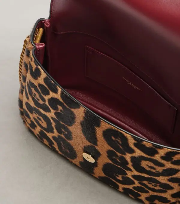 Saint Laurent Kate Supple Calf Hair Shoulder Bag