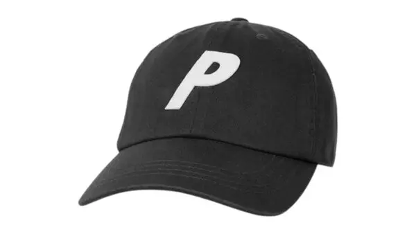 PALACE P 6-panel Cap - Black