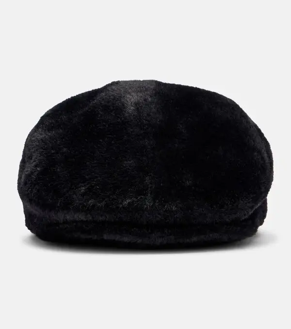 Ruslan Baginskiy Logo Flat Cap - Black