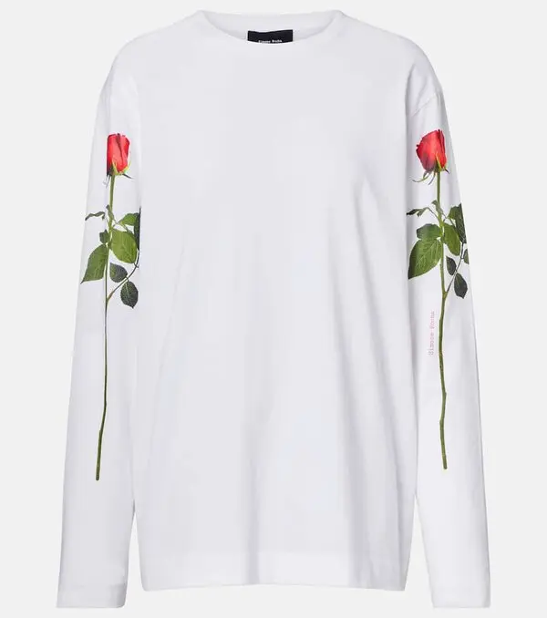 Simone Rocha Printed Cotton Jersey T-shirt