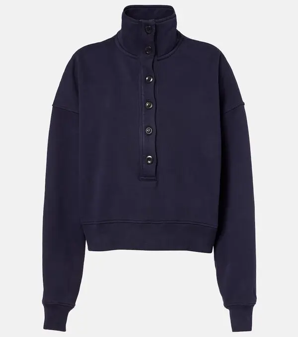 Citizens Of Humanity Cotton Fleece Sweatshirt - Blue