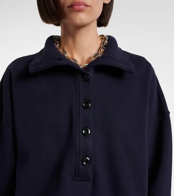 Citizens Of Humanity Cotton Fleece Sweatshirt - Blue