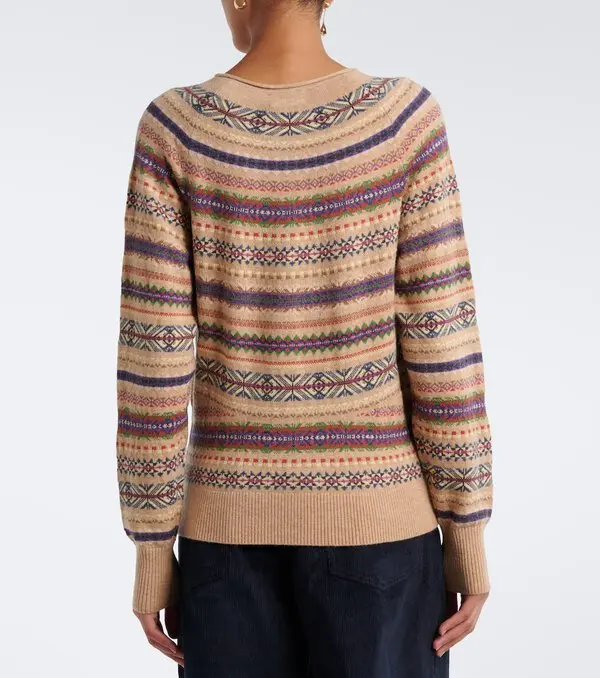 Polo Ralph Lauren Fair Isle Wool-blend Cardigan - Multicoloured