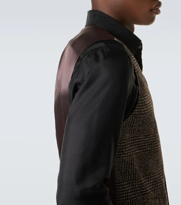 Dolce & Gabbana Checked Single-breasted Vest
