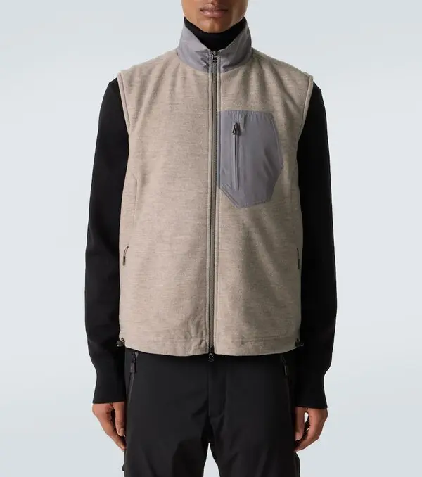 Sease Explorer Reversible Wool-blend Vest