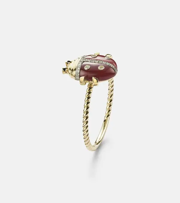 Yvonne Léon Coccinelle Mini Ring