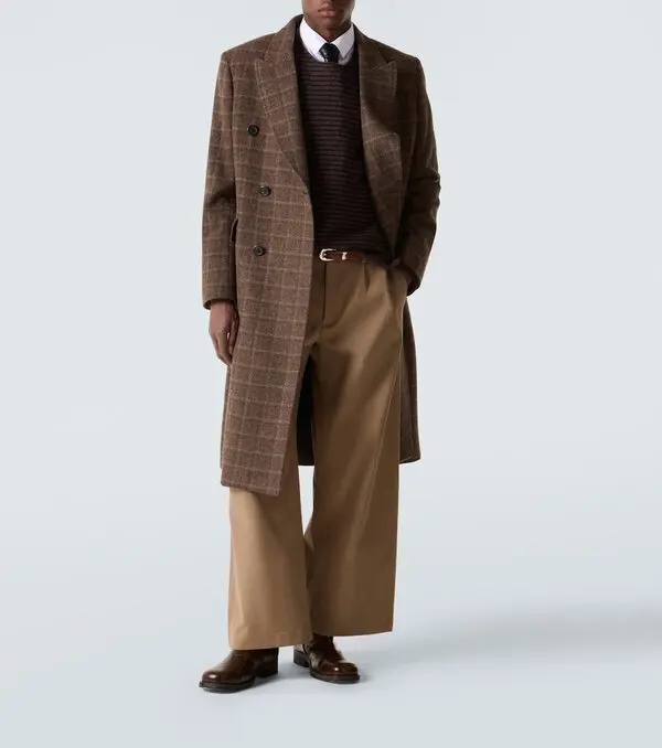 Our Legacy Rigid Popover Alpaca-blend Sweater - Multicoloured
