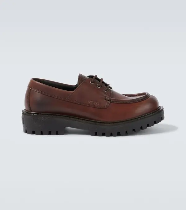 Prada Leather Loafers