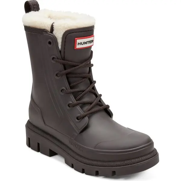 Hunter Diana Waterproof Rainboot - Dark Brown