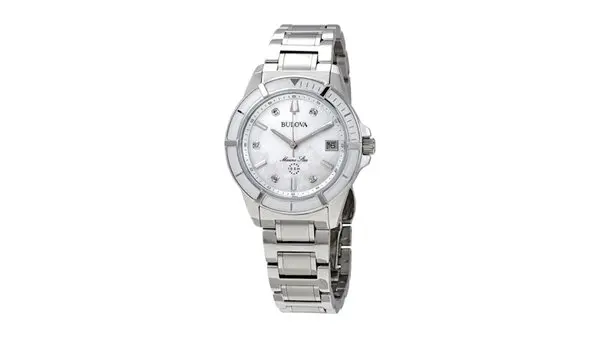 Bulova Marine Star 96p201 - Stainless Steel