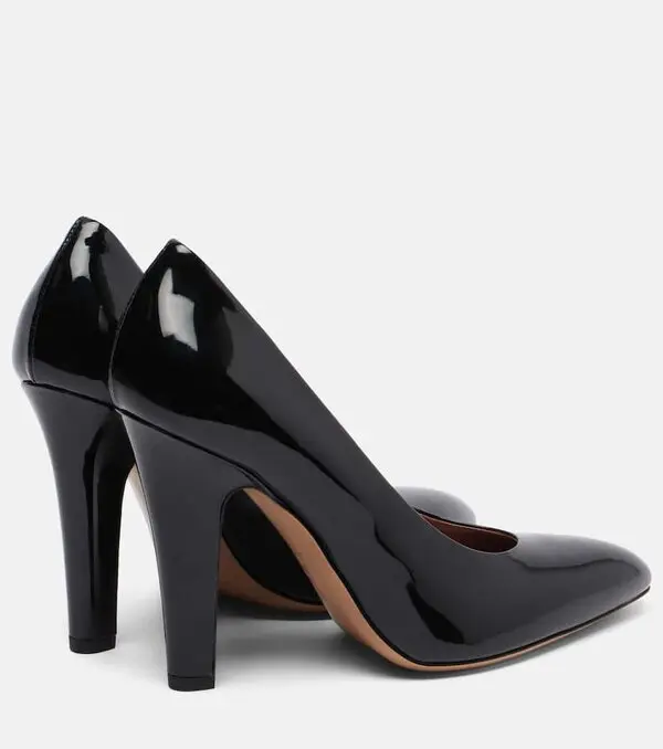 Paris Texas Elsa 100 Patent Leather Pumps - Black