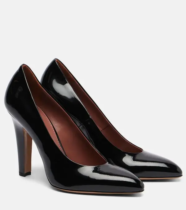Paris Texas Elsa 100 Patent Leather Pumps - Black