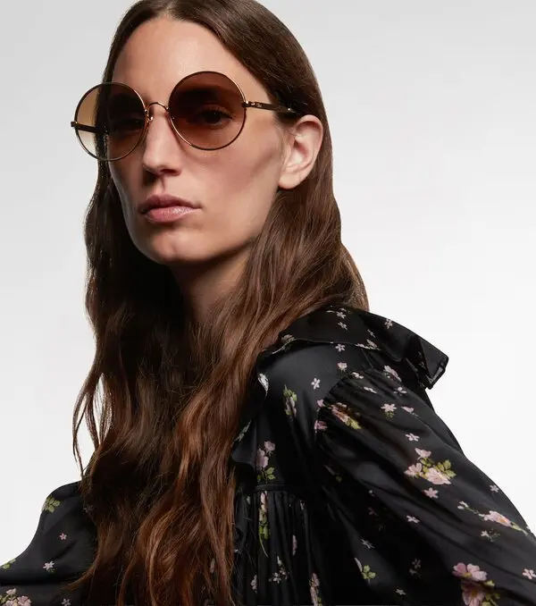 Chloé Aly Round Sunglasses