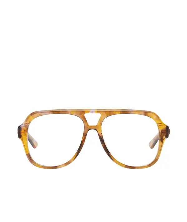Chloé Oversized Aviator Glasses - Brown