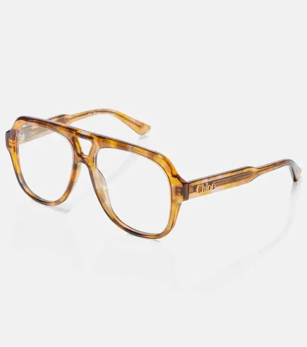 Chloé Oversized Aviator Glasses