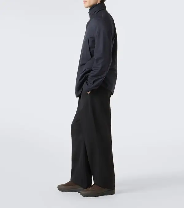 Zegna Triple Stitch Monte Suede Sneakers