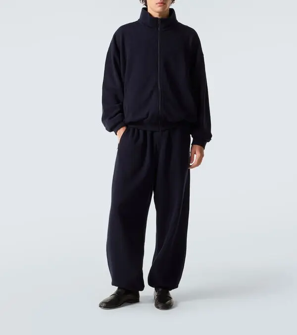 THE ROW Zaven Cashmere And Cotton Sweatpants