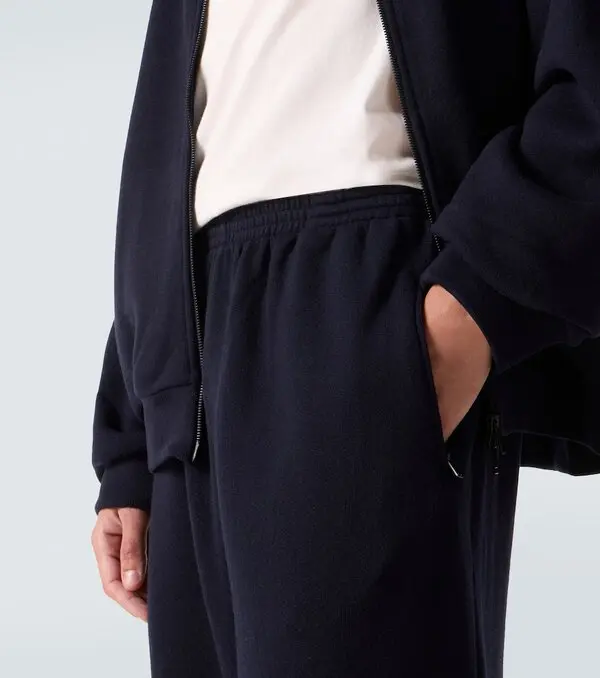THE ROW Zaven Cashmere And Cotton Sweatpants