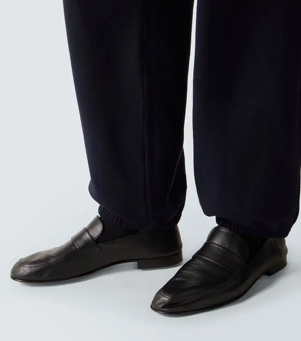 THE ROW Zaven Cashmere And Cotton Sweatpants