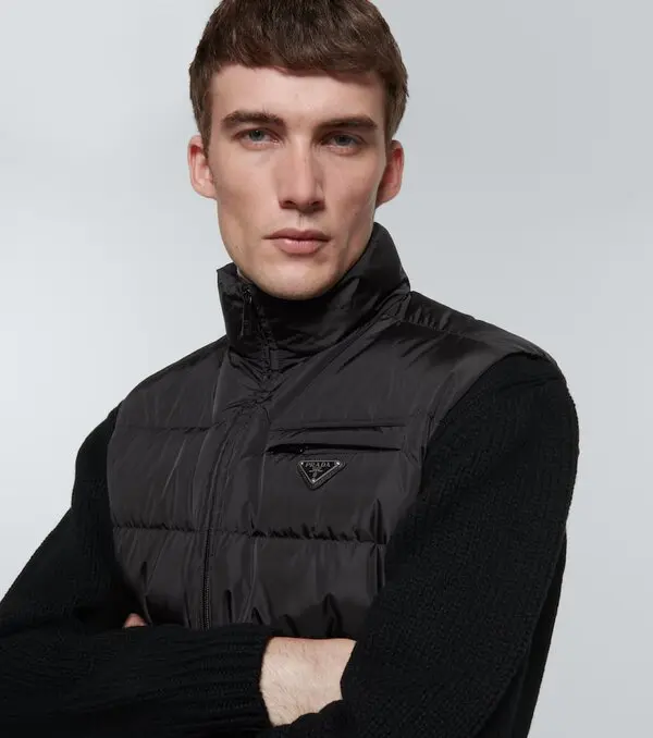 Prada Re-nylon Padded Vest