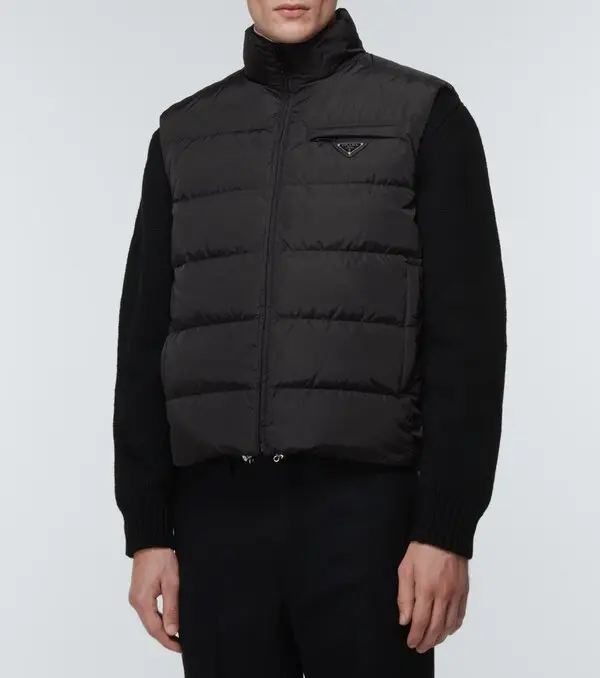 Prada Re-nylon Padded Vest