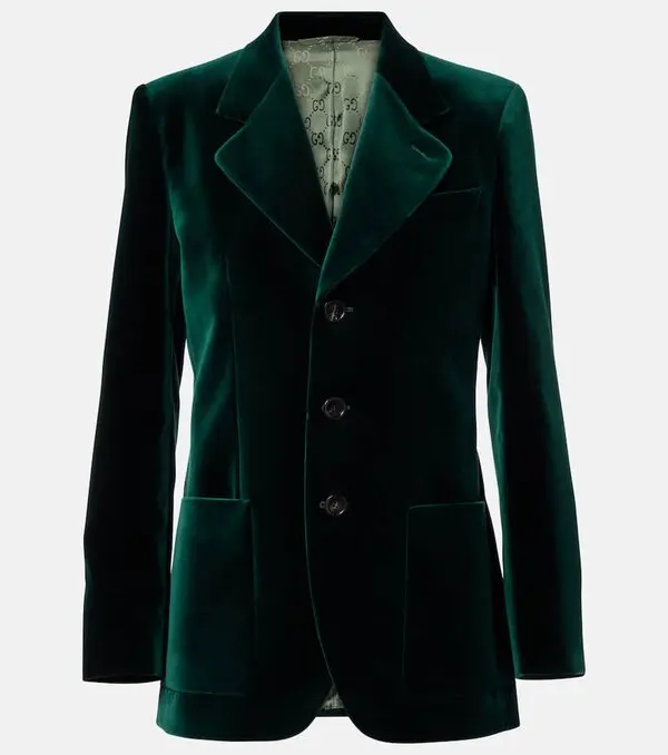 Gucci Cotton Velvet Blazer