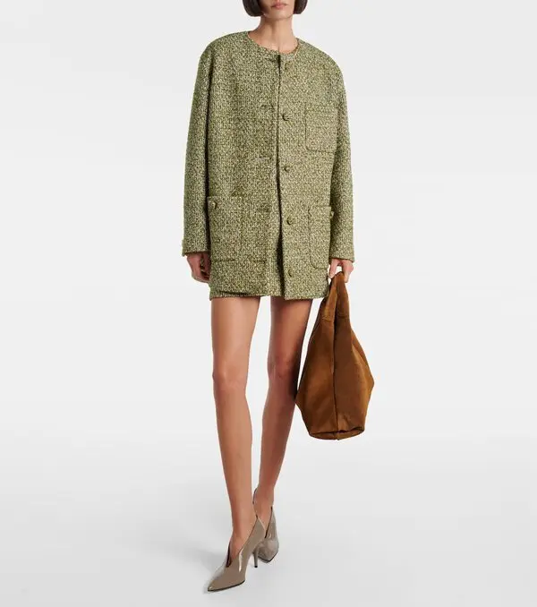 Gucci Cotton And Wool-blend Bouclé Coat