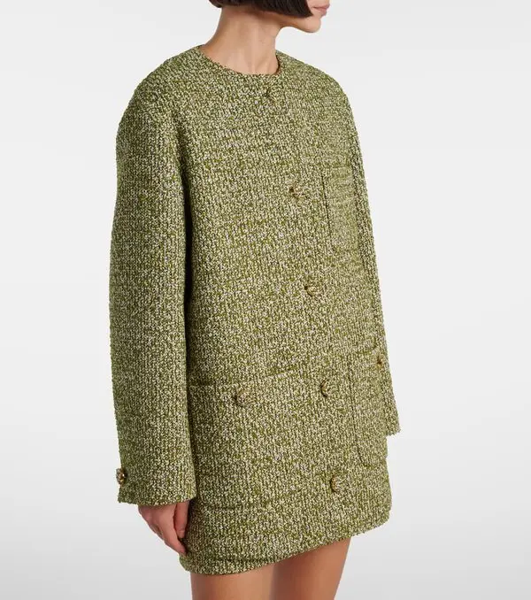 Gucci Cotton And Wool-blend Bouclé Coat