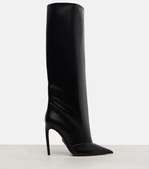 Dolce & Gabbana Leather Knee-high Boots