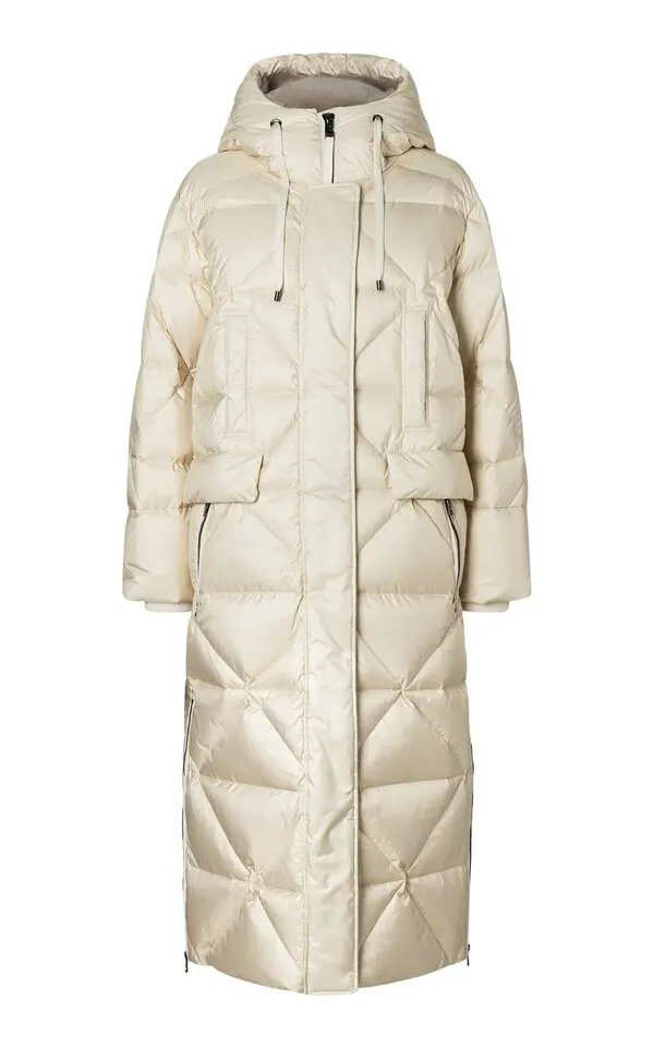 Bogner Jonna Quilted Down Coat - Ivory