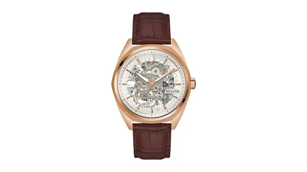 Bulova Surveyor Skeleton - Stainless Steel