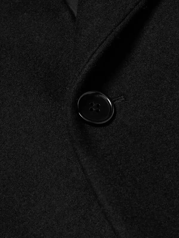 Nn07 Austin 8225 Virgin Wool-blend Coat - Black