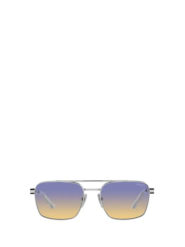 Prada Square Sunglasses - Silver