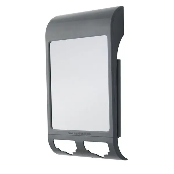 ZADRO Fogless Shower Mirror With Razor Holder & Squeegee - 6631633748155
