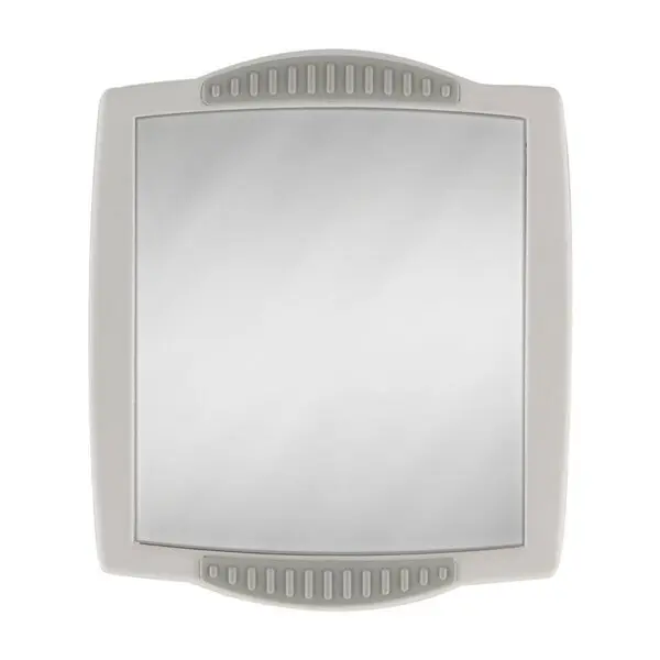 ZADRO Fogless Clip-on Shower Mirror With Suction Cup - 6631631454395