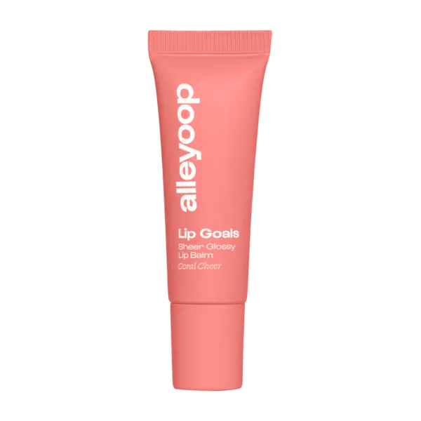 ALLEYOOP Lip Goals Glossy Balm - Coral Cheer