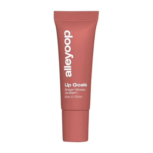 ALLEYOOP Lip Goals Glossy Balm - Rose & Shine