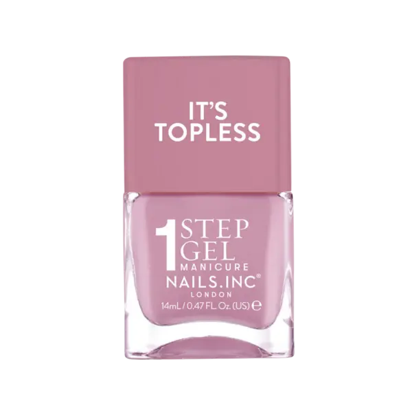 NAILS.INC It's Topless 1 Step Gel-like Manicure Nail Polish - Lily