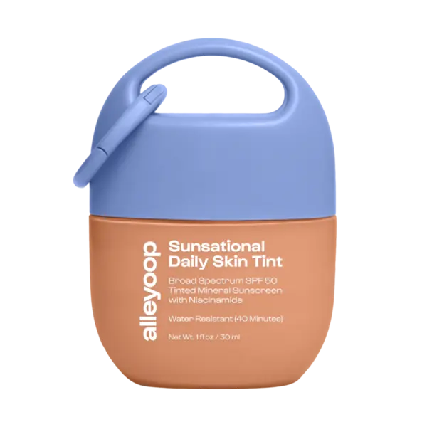 ALLEYOOP Sunsational Daily Skin Tint Broad Spectrum Spf 50 Tinted Mineral With Niacinamide - Halo