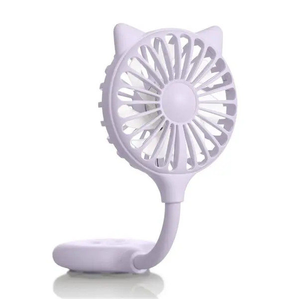 ZADRO Cat Ear Beauty Fan - Lavender
