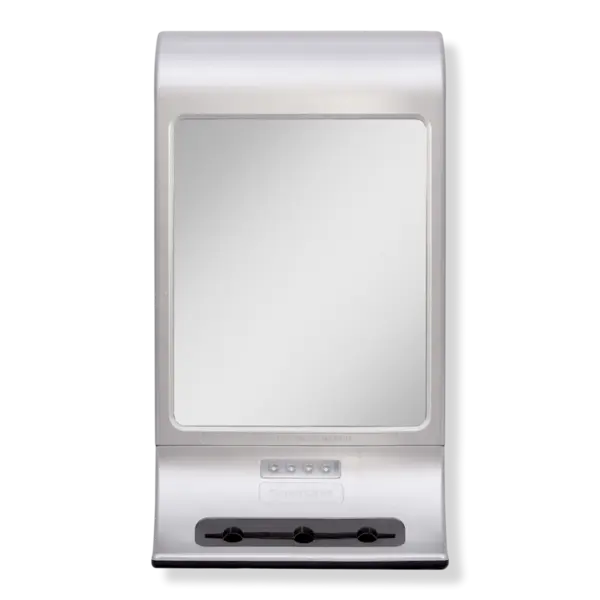 ZADRO Led Lighted Fogless Shower Mirror With Suction Cup & Holder - Silver