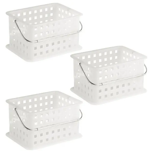 IDESIGN Medium Stackable Shower Caddy Basket - One-color