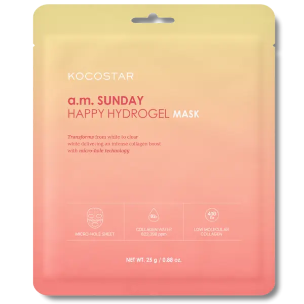 Kocostar A.m. Sunday Happy Hydrogel Mask - One-color