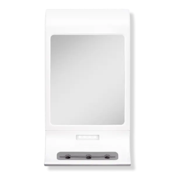 ZADRO Led Lighted Fogless Shower Mirror With Suction Cup & Holder - White
