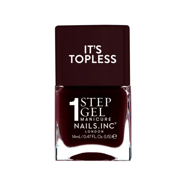 NAILS.INC It's Topless 1 Step Gel-like Manicure Nail Polish - Billie