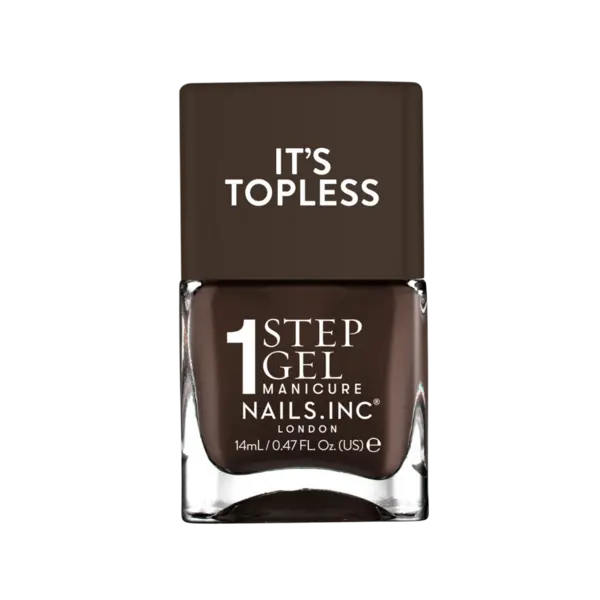 NAILS.INC It's Topless 1 Step Gel-like Manicure Nail Polish - Kourtney