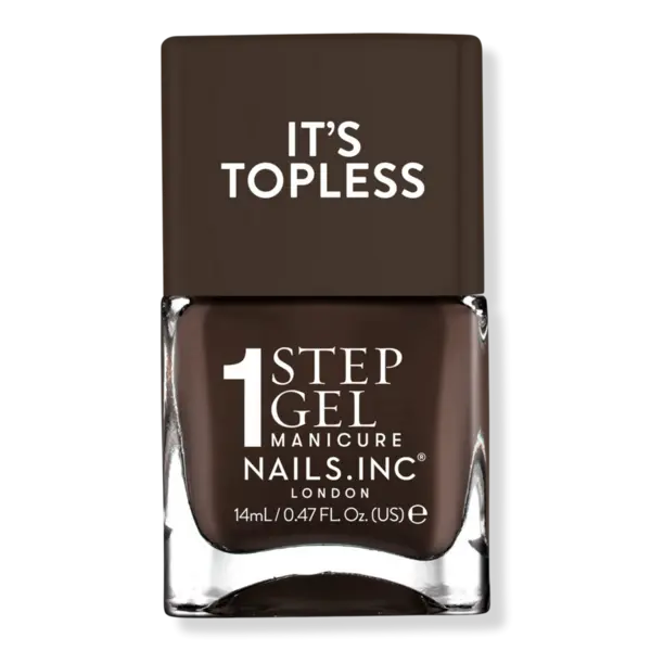 NAILS.INC It's Topless 1 Step Gel-like Manicure Nail Polish - Kourtney