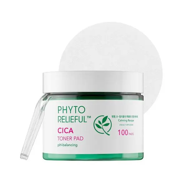 THANK YOU FARMER Phyto Relieful Cica Toner Pad - One-color