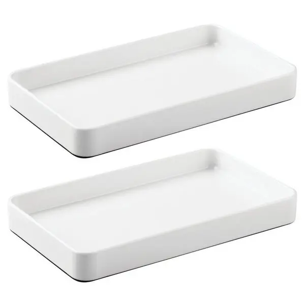 IDESIGN Steel Bathroom Vanity Tray