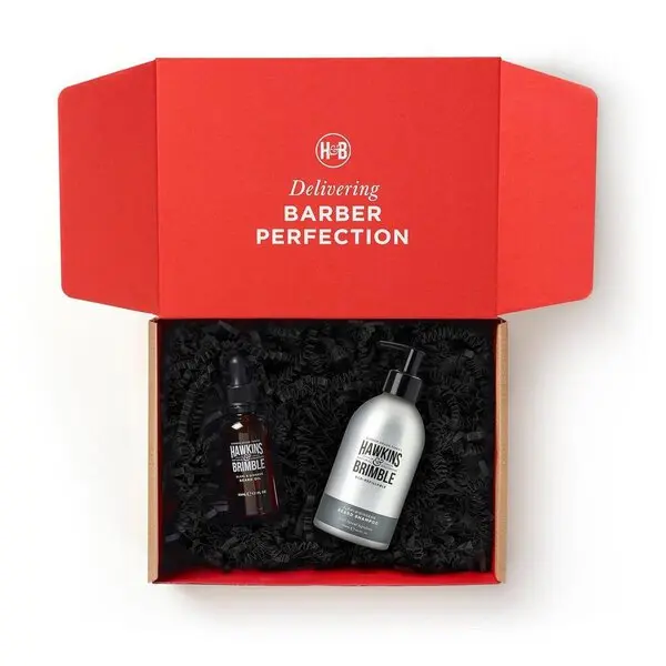 HAWKINS & BRIMBLE Eco-refillable Beard Regime Bundle - One-color